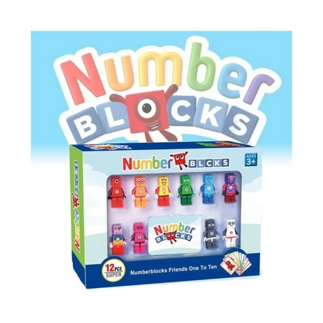 NUMBERBLOCKS ACTION FIGURES Toys 10 Colourful Enlightenment Stuffed ...