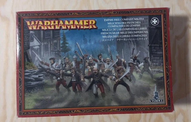 EMPIRE MILITIA REGIMENTS Warhammer Fantasy Old World Free Company Bitz ...