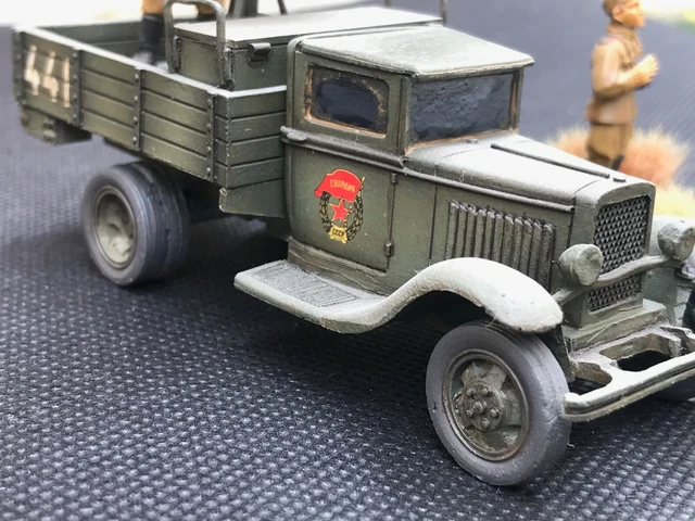 {COMMISSION} SOVIET GAZ Aa Quad Maxim Warlord Games Pro Painted Bolt ...