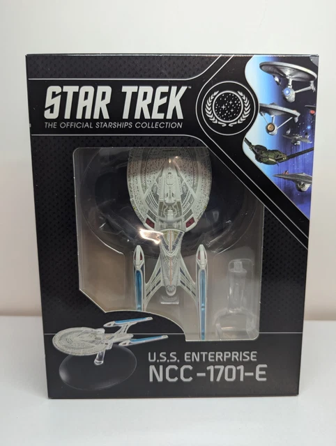 EAGLEMOSS STAR TREK Starships U.S.S. Enterprise NCC-1701-E Small Mag £ ...