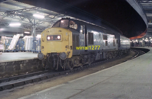 ORIGINAL RAILWAY PHOTOGRAPHIC negative Class 37 37190 at Bristol £3.00 ...