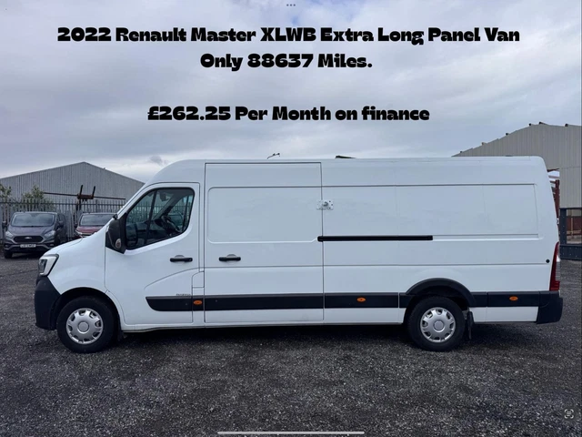 2022 RENAULT MASTER XLWB LML35 L4H2 Panel Van. RWD. FSH. Rear View Cam ...