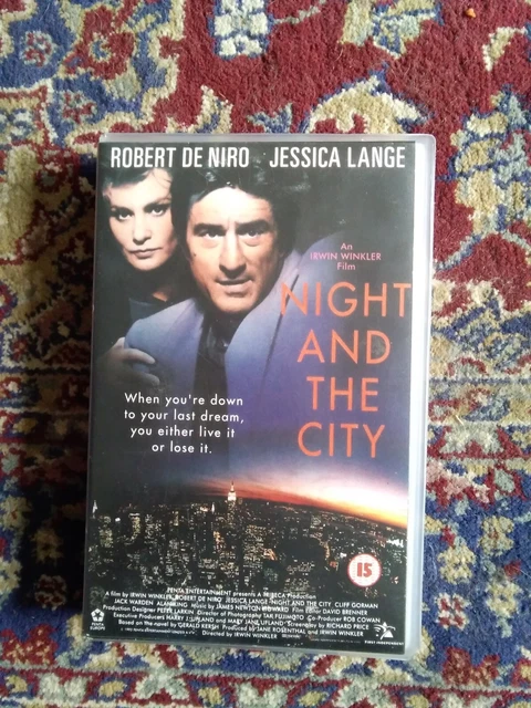 NIGHT AND THE City Vhs Video Big Box Ex-Rental Freepost £6.99 - PicClick UK
