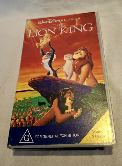THE LION KING - Walt Disney VHS Video Tape Simba Nala Timon Pumba $8.50 ...