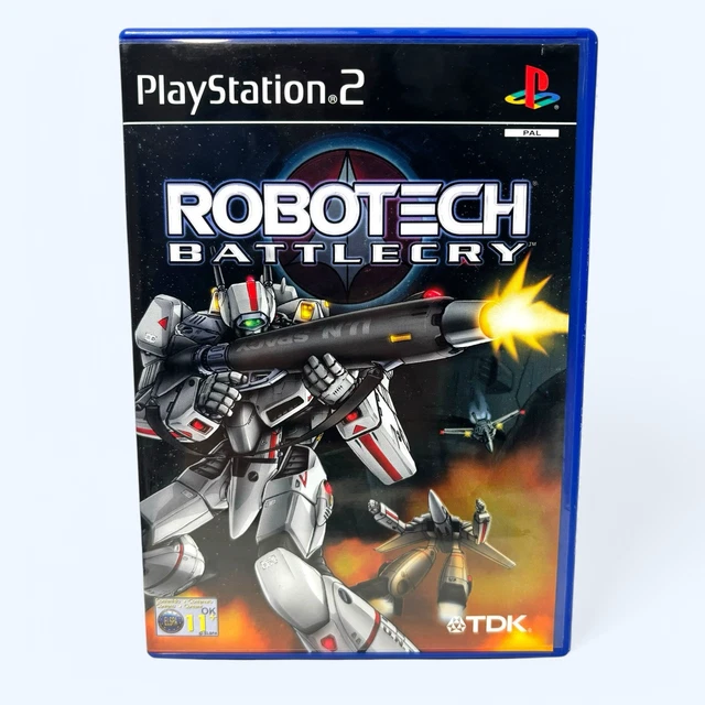ROBOTECH BATTLECRY PS2 Game Playstation 2 Robot Used Working PAL ...