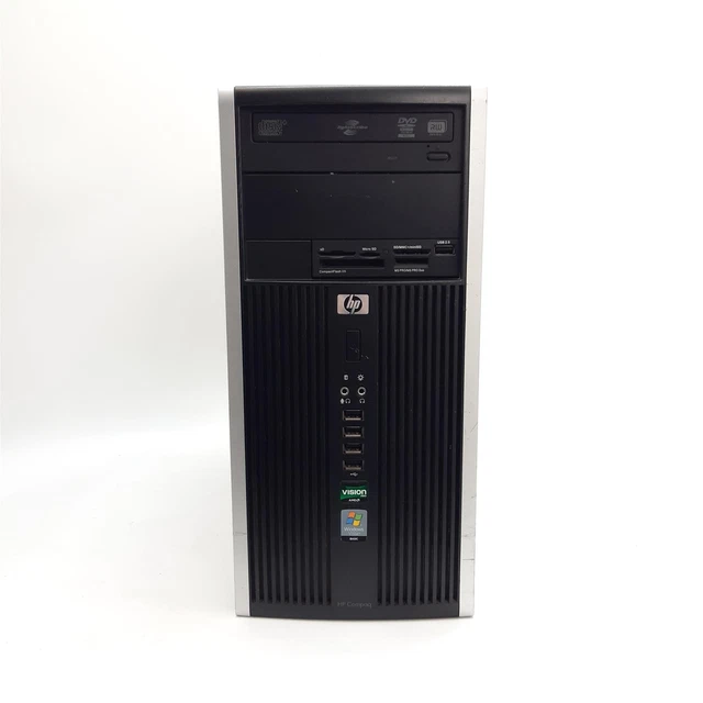 HP COMPAQ 6005 Pro MT AMD Athlon II X2 B24 250GB HDD 4GB RAM Desktop PC ...