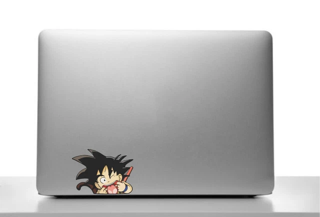 SILLY GOKU PEEKING Bumper Window Vinyl Car Decals Anime Dragon Ball Z ...