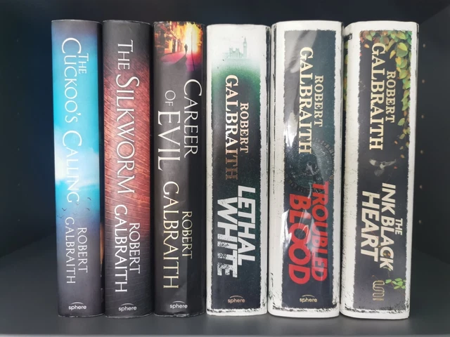 CORMORAN STRIKE SET (1-6) - Robert Galbraith - First UK edition HB EUR ...