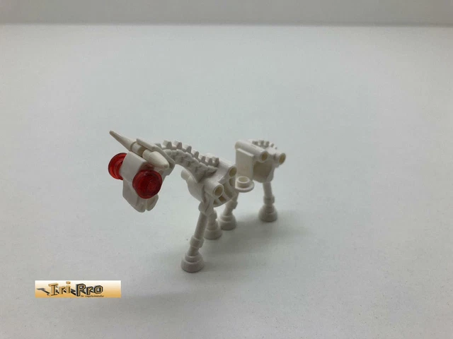 LEGO® 1 PIÈCE squelette cheval blanc château Kingdoms 7079 7090 7092 ...