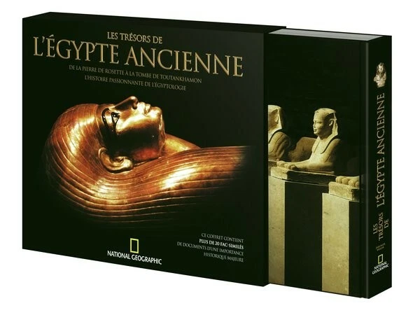 COFFRET LES TRÉSORS de l'Égypte Ancienne - National Geographic Histoire livre EUR 12,00 ...