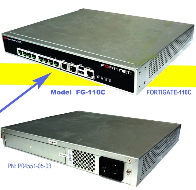 FORTINET FORTIGATE 60B - Fortinet Fortigate 60B Router Firewall ITALIA ...