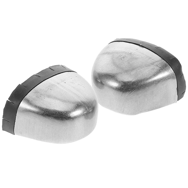 SILVER STEEL TOE Cap Men and Women Inserts Work Shoe Guard Boot Guards ...