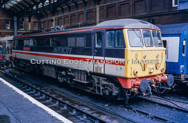 ORIGINAL RAILWAY SLIDE: Class 86 Electric Henry Johnson Norwich 1990 D ...