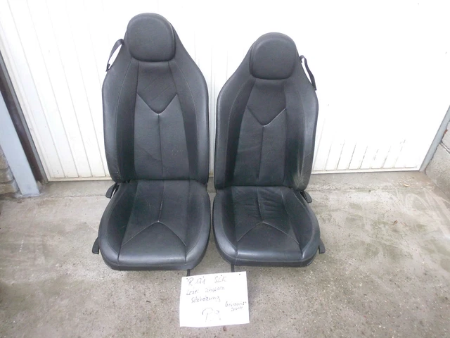 SITZE SITZ LINKS rechts Leder schwarz R171 SLK Mercedes EUR 899,99 ...