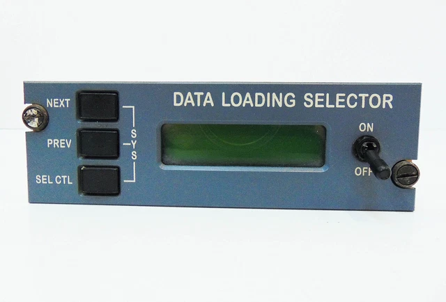 AEROSPATIALE AIRBUS A320 Pilot's Cockpit Data Loading Selector Control ...