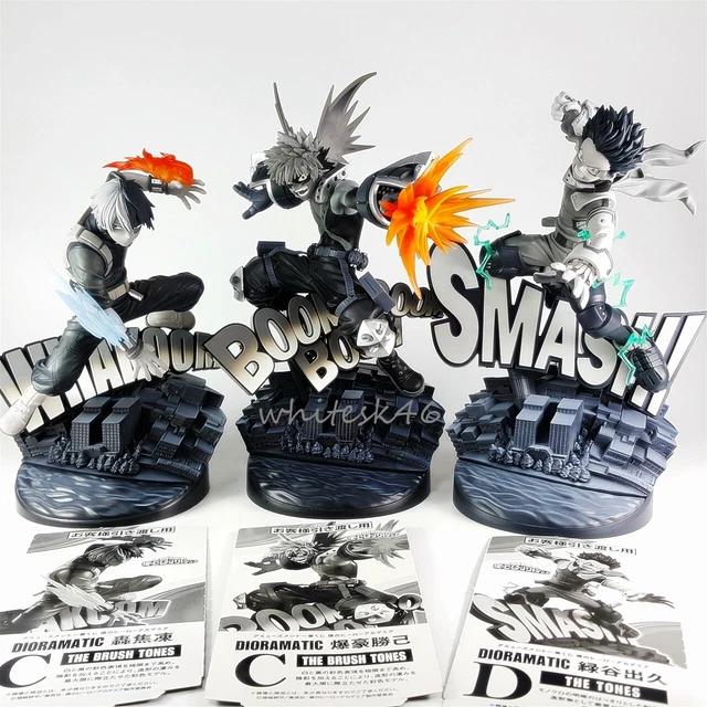 MY HERO ACADEMIA Dioramatic figure set Izuku Shoto Bakugo Banpresto ...