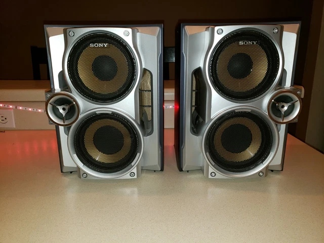 DEUX WOOFERS HYBRIDES Sony SS-RG 440 pour mini systèmes HiFi MHC-GX45 ...