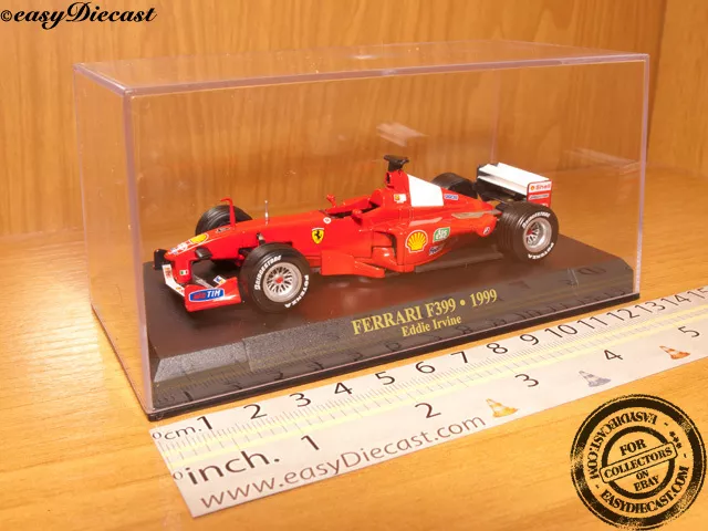 FERRARI F3-99 F399 Eddie Irvine 1:43 F1 Formula 1 1999#4 EUR 28,00 ...