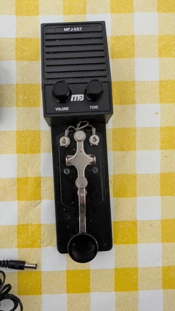 MFJ -557 MORSE Practice Key And Oscillator £22.00 - PicClick UK