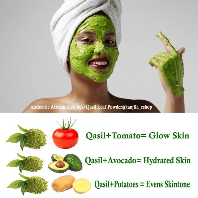 SOMALI QASIL POWDER Relief Acne Pimple Spot Blackheads Skin Face Glow ...