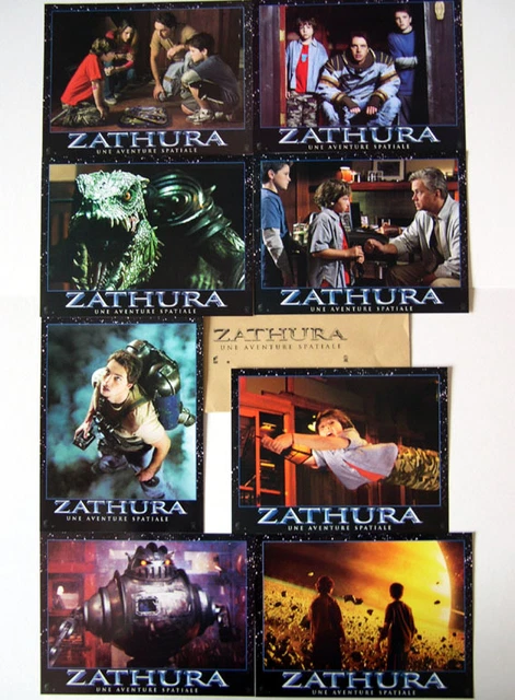 ZATHURA - STEWART,ROBBINS,FAVREAU - JEU de 8 PHOTOS / SET of 8 FRENCH ...