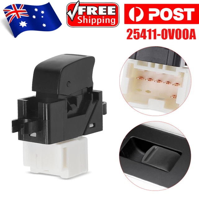 SINGLE POWER WINDOW Passengr Switch For Nissan Navara D22 2003-2016 ...