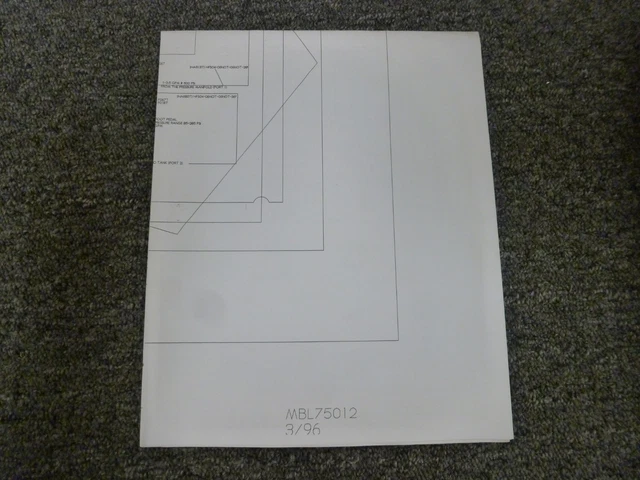 MOBILIFT 75 TON Crane Lift System Hydraulic Schematic Manual EUR 46,28 ...