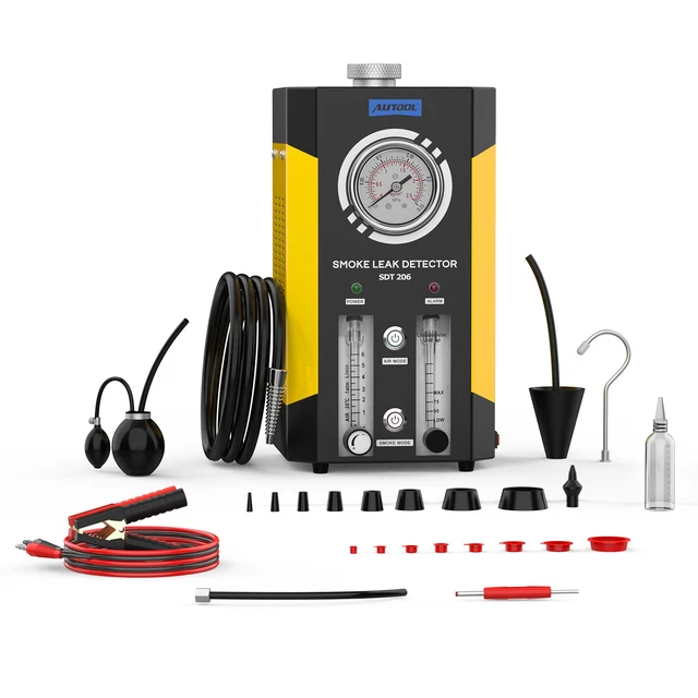AUTOOL SDT206 EVAP Machine Smoke Leak Detector Vacuum Tester Pipe ...