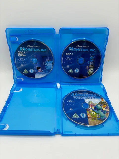 DISNEY PIXAR: MONSTERS, Inc. & University - Movie Bundle - Blu-ray ...