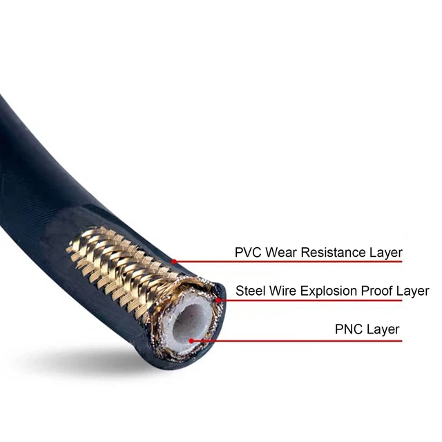 9 METER HIGH Pressure Washer Tube 38 Type Water Outlet Hose Washing ...