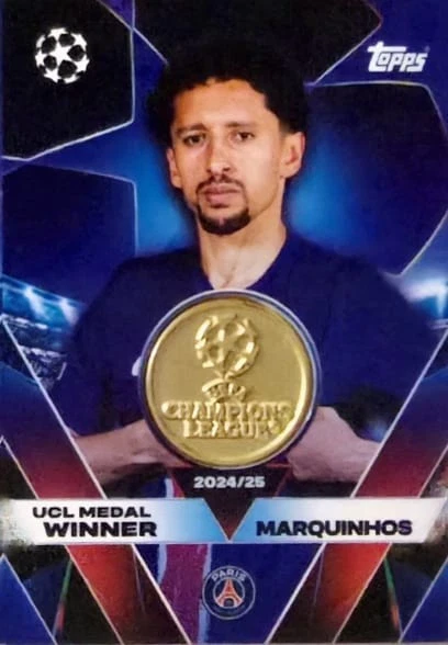 TOPPS MATCH ATTAX Champions League 25/26 - UCL Medal Winner ...