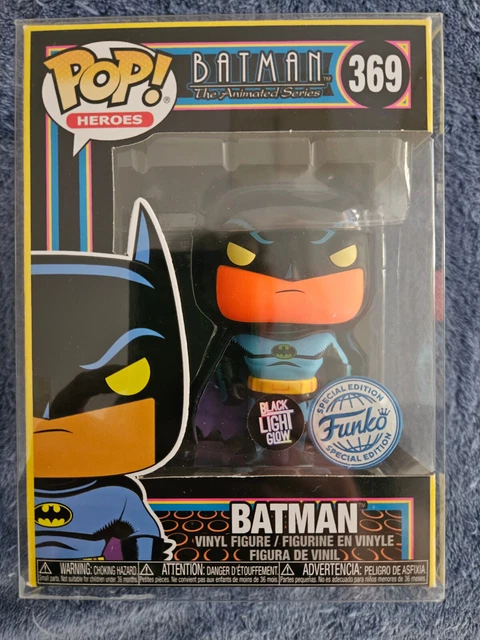 BATMAN THE ANIMATED Series Blacklight #369 Funko POP! vinyl Special ...
