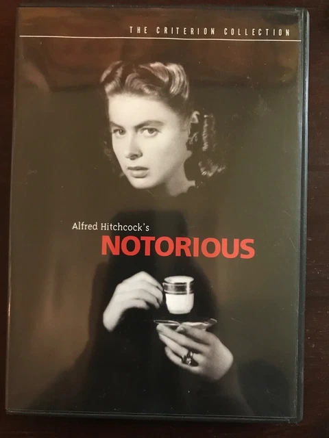 ALFRED HITCHCOCK'S NOTORIOUS 1946 Ingrid Bergman CRITERION DVD Cary Grant $9.99 - PicClick CA