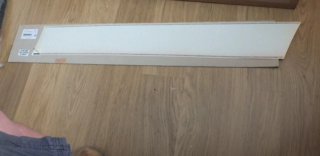 NUOVO ORIGINALE BMW Mini F55 F56 F57 R/H Nero Bianco Cofano Righe ...