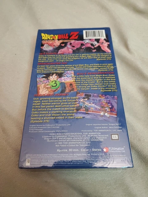 DRAGON BALL Z - Kid Buu Saga A New Beginning VHS Tape Anime - New £17. ...