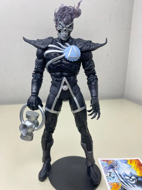 MCFARLANE DC MULTIVERSE DEATHSTORM Blackest Night Loose Action Figure ...