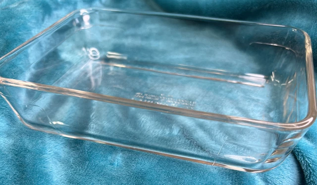 PYREX 7210 CLEAR Casserole Oven Baking Dish 3 Cup Rectangle 7" x 5" x 2 ...