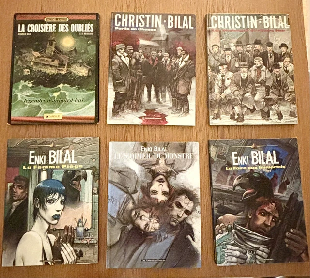 LOT DE 6 BD ENKI BILAL - Ed Humanoïdes Associés - 6 BD !! EUR 70,00 - PicClick FR