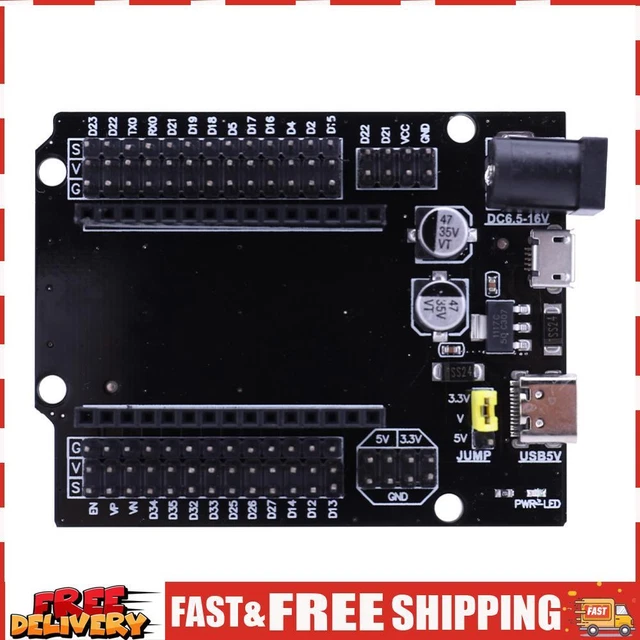 Esp32 Esp32 30p Power Module 2 In 1 Devkit V1 Power Supply Panel Dual Core Cpu S £337 Picclick Uk