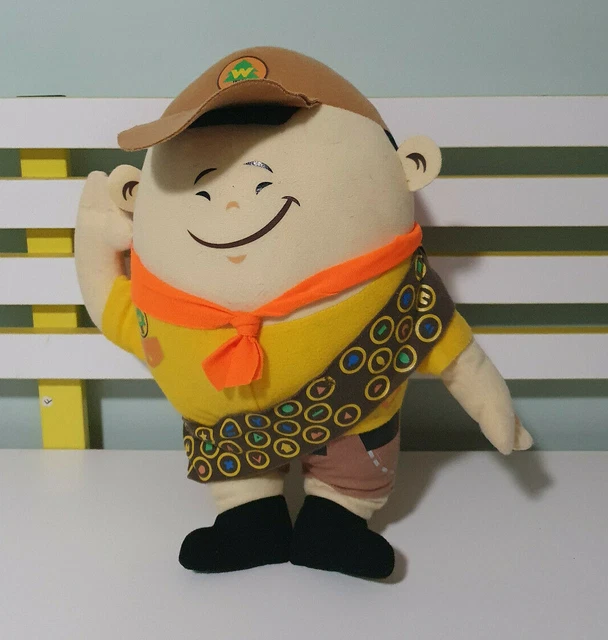 DISNEY PIXAR UP Movie Plush Russell Soft Toy Boy Scout 38CM £22.43 ...