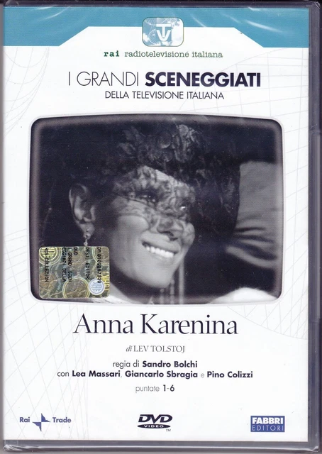 2 DVD ANNA KARENINA de Sandro Bolchi avec L.Massari Scenegiati Rai ...