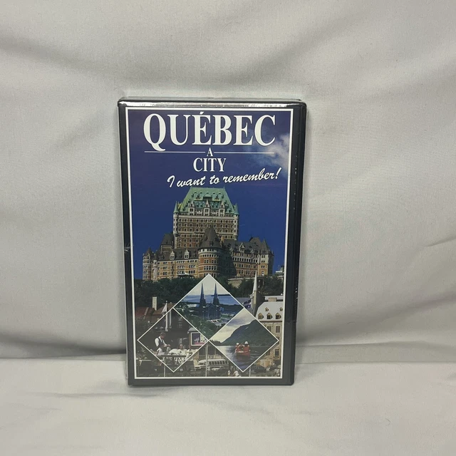 VINTAGE VHS TAPE Quebec A City I Want To Remember Clamshell Canada NEW ...