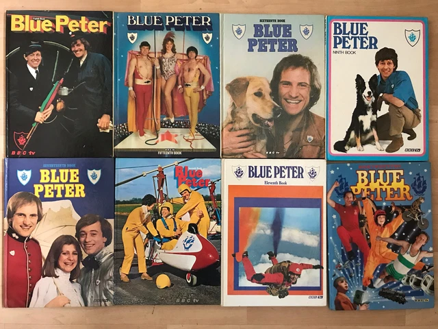 BLUE PETER ANNUALS rare 1970s 1980s vintage retro collectible mix £17. ...