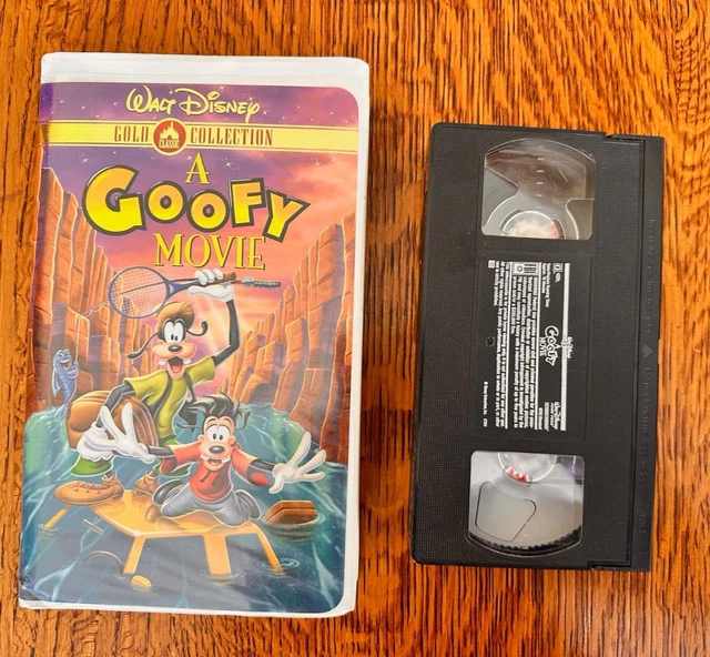 A GOOFY MOVIE VHS - Walt Disney Classic GOLD COLLECTION Clamshell + Bonus £10.50 - PicClick UK
