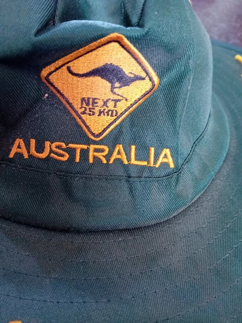 AUSTRALIAN GREEN CORK Hat Souvenir Adult Crocodile Dundee Costume £1.13 ...