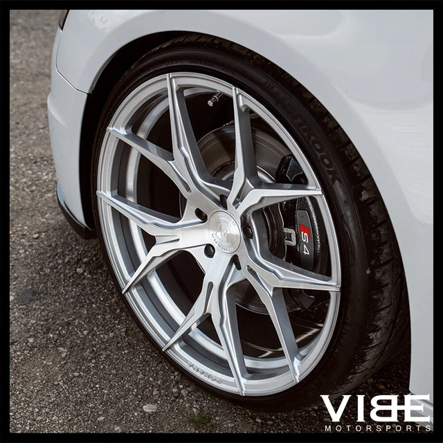 19& ROHANA RFX5 Titanium 19X9.5 Forged Concave Wheels Rims Fits Audi B8 ...
