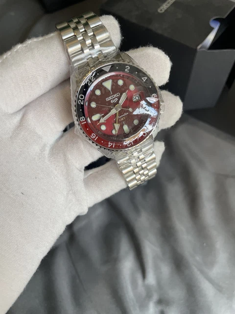 SEIKO 5 SPORT Automatic Watch SSK031K1 GMT Men's Red Watch £229.52 ...