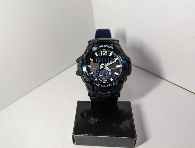 CASIO G-SHOCK SOLAR Gravity Master GR-B100 blue mens watch $350.00 - PicClick AU