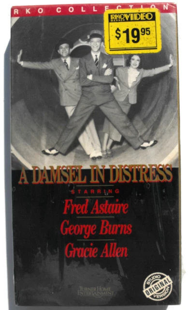 A DAMSEL IN Distress VHS SEALED OOP BRAND NEW RKO COLLECTION ...