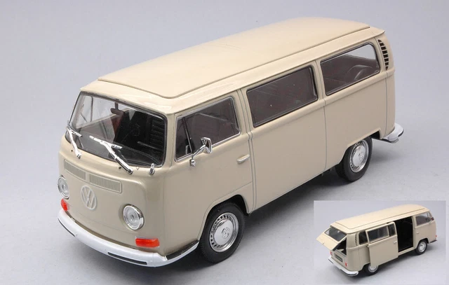 VEHICLE MODEL 1:24 scale VW T2 T1 van BUSES diecast samba vehicles ...